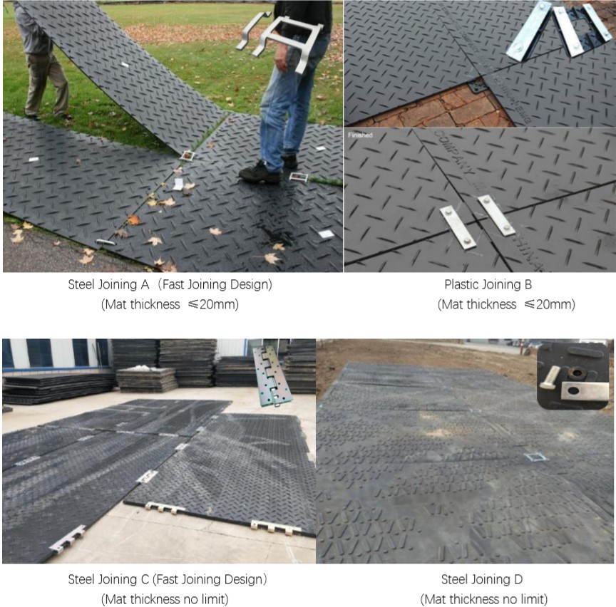 PE Composite Temporary Roadway Heavy Duty Ground Protection Mats for ...