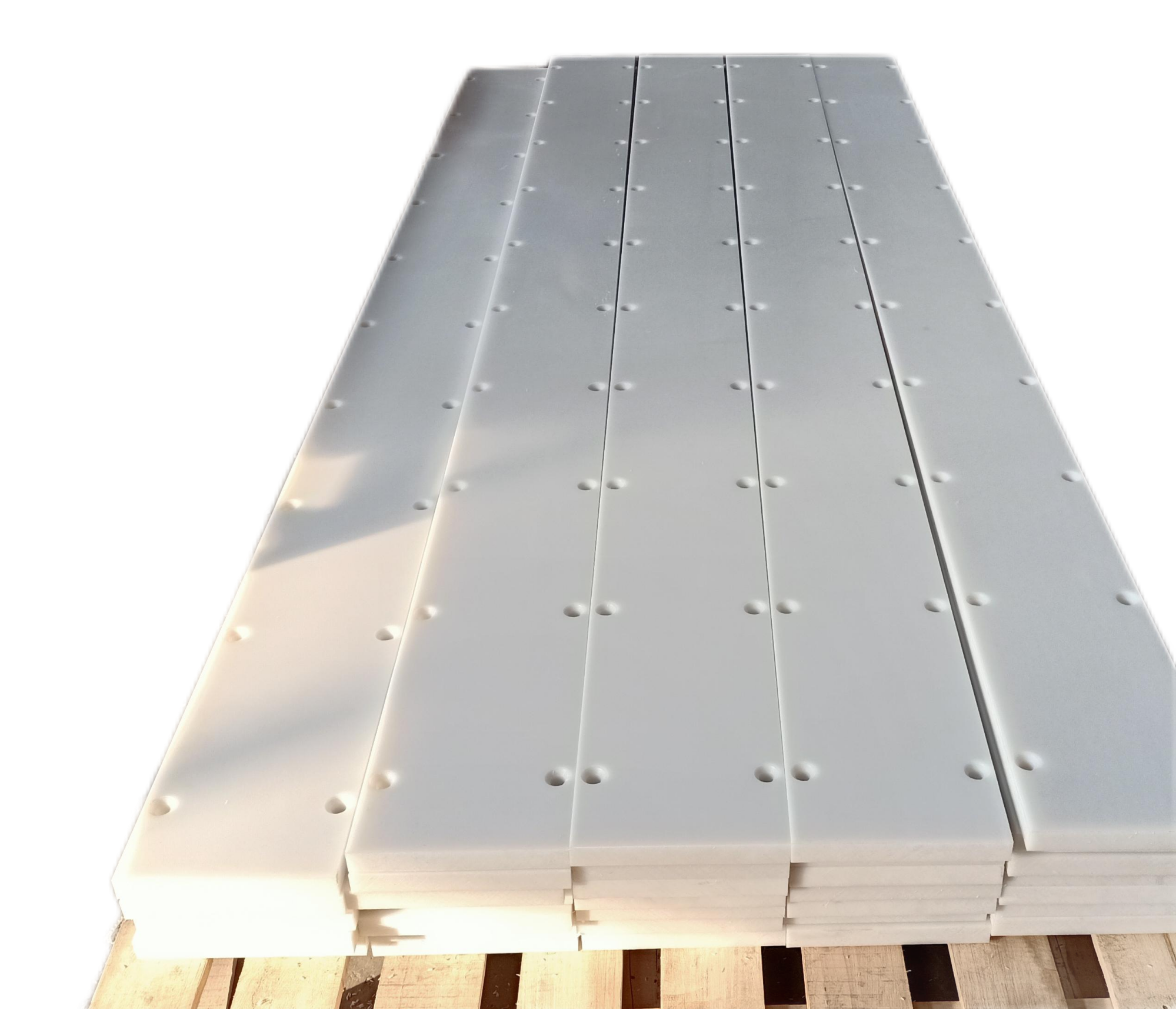 Cut-to-size PE 1000 Ultra High Molecular Weight Polyethylene UHMWPE Strips Wear Resistant - Buy ...